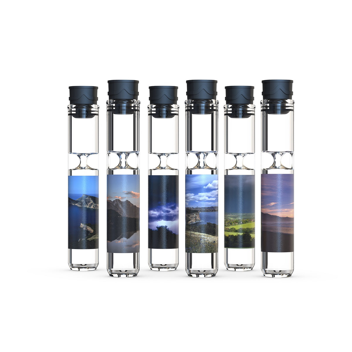 6 Pack of Chillums - Variety Pack - Chillum with Cap – PrePacks